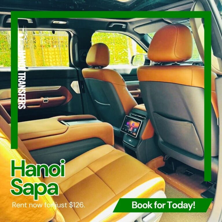Hanoi to Sapa by Private Car - Safe, Fast & Service 24/7 - Hanoi Transfers